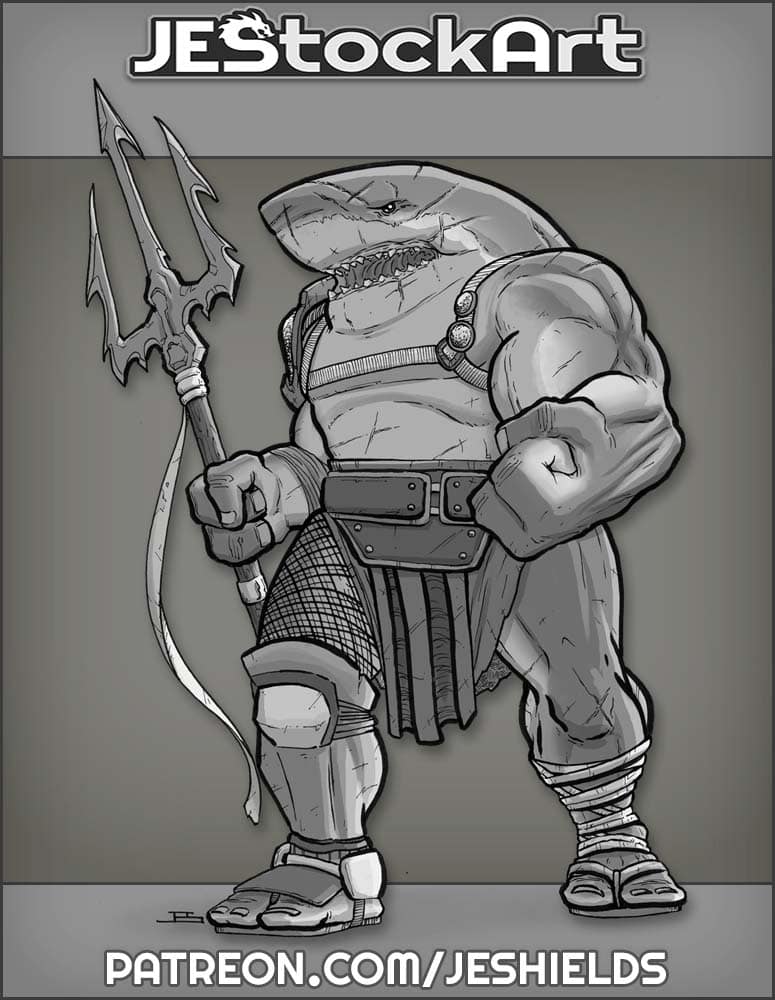 shark warrior trident