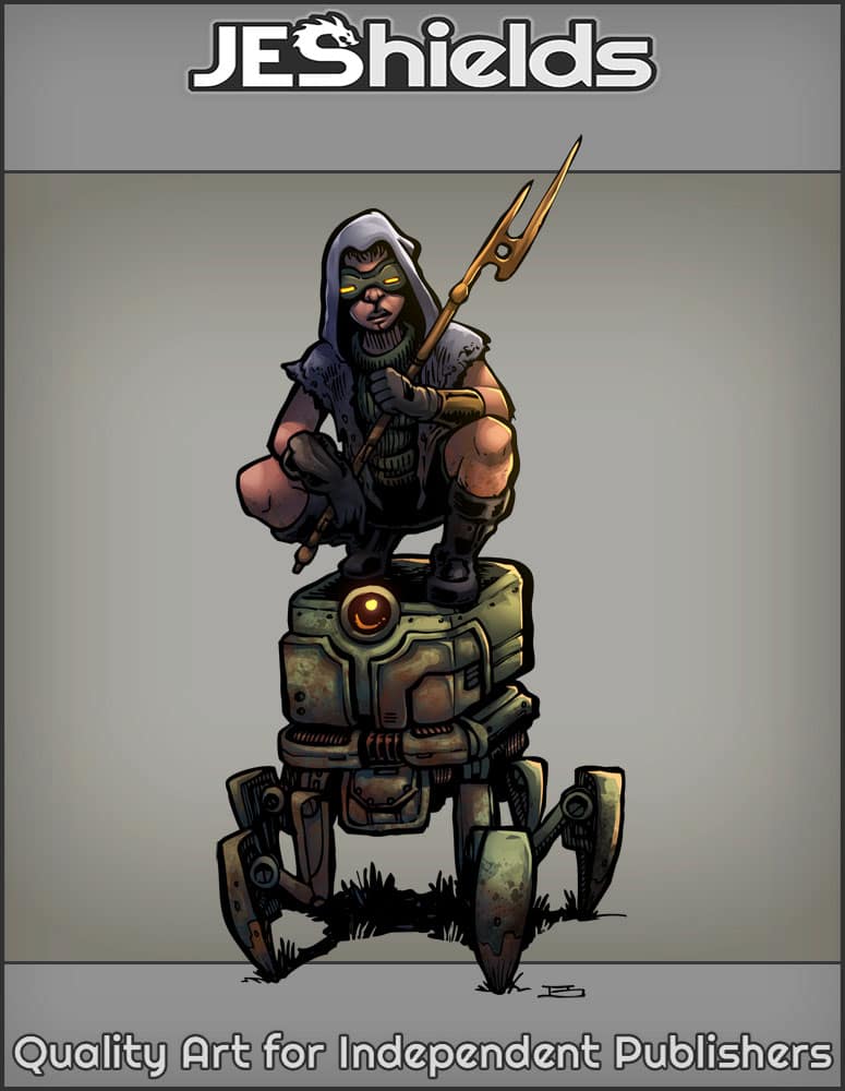 Scifi - Post Apocalyptic Robot Creature Shepherd - CNB | Jeshields.com