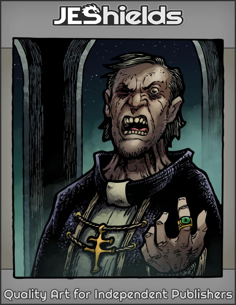 Fantasy - OneEyed Saint in Priest Temple - CWB | Jeshields.com