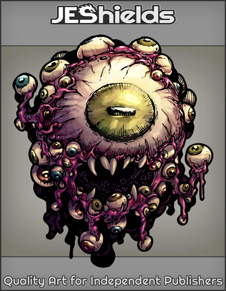 Fantasy - Floating Beast with Many Eyes - CNB | Jeshields.com