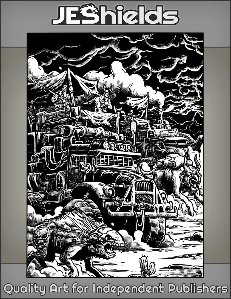 PostA - Caravan of Vehicles and Beasts - IWB | Jeshields.com