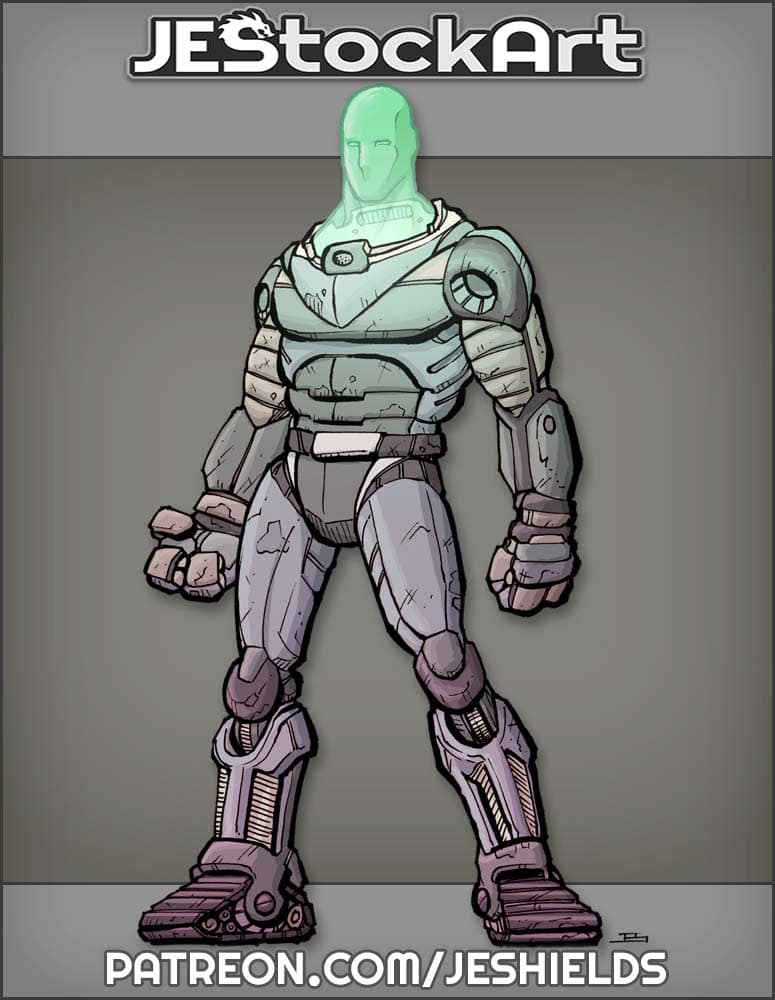 Supers - Holographic Sentient Robot on Treads - CNB | Jeshields.com