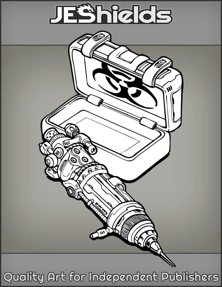 SciFi - Radioactive Syringe and Case B - INB | Jeshields.com