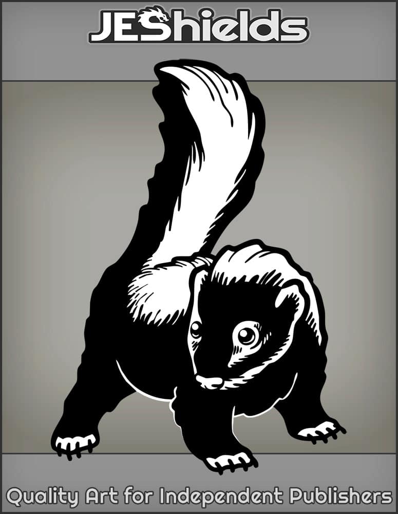 Modern - Cute Baby Skunk - INB | Jeshields.com