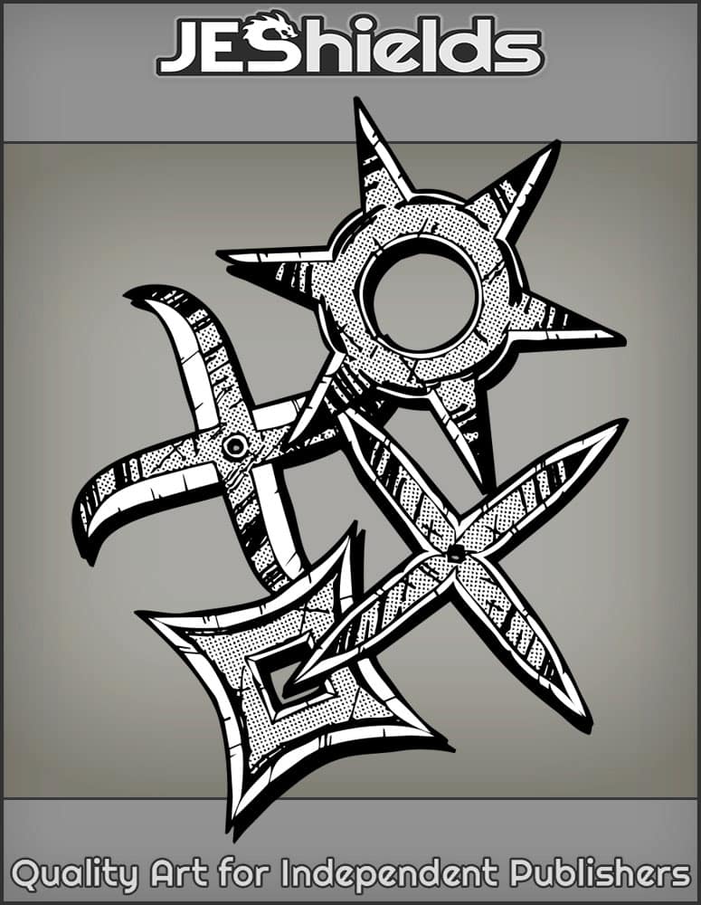 Modern - Various Metal Ninja Stars - INB | Jeshields.com